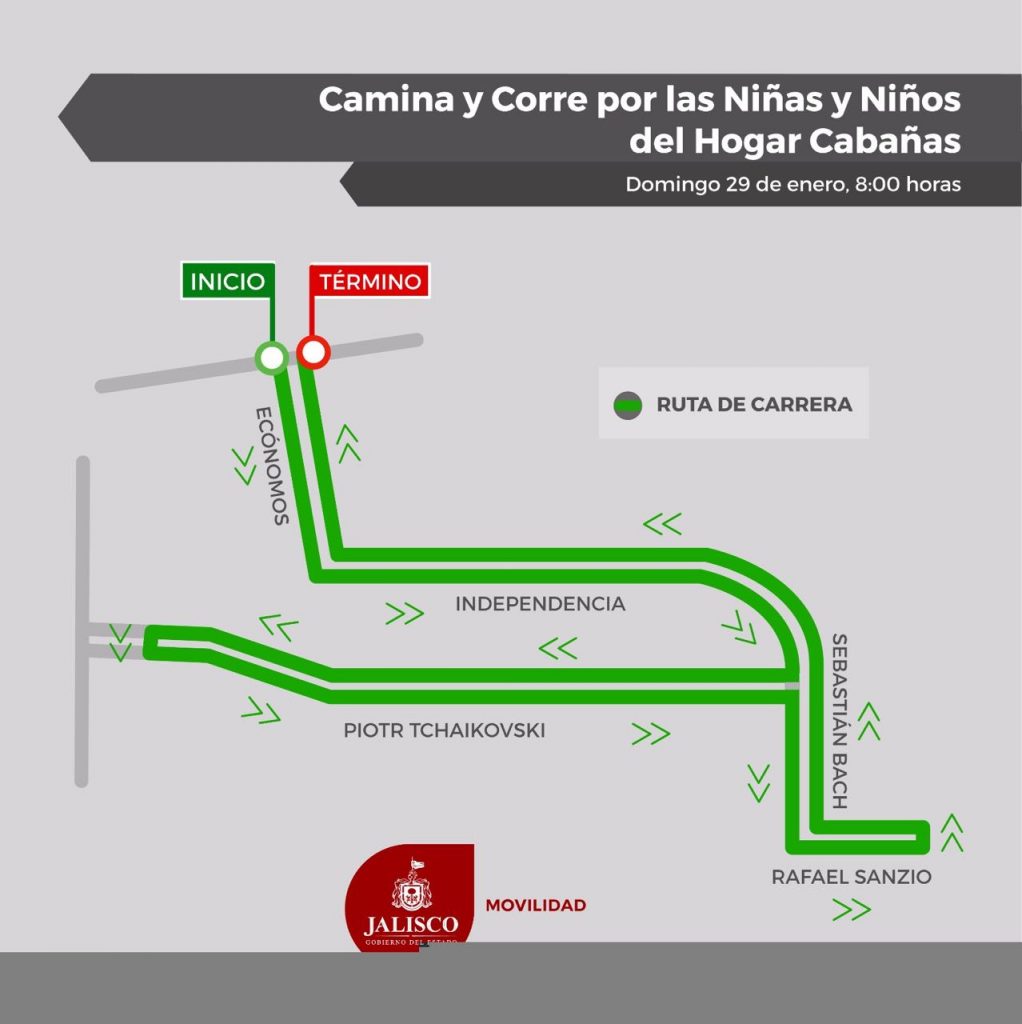 Cierres viales por carrera en alrededores del Parque Metropolitano ...