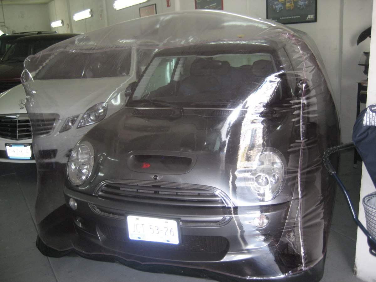 Crean burbuja para auto