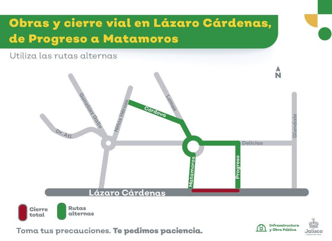 SIOP arranca obras en cuatro puntos de la ZMG - Tráfico ZMG