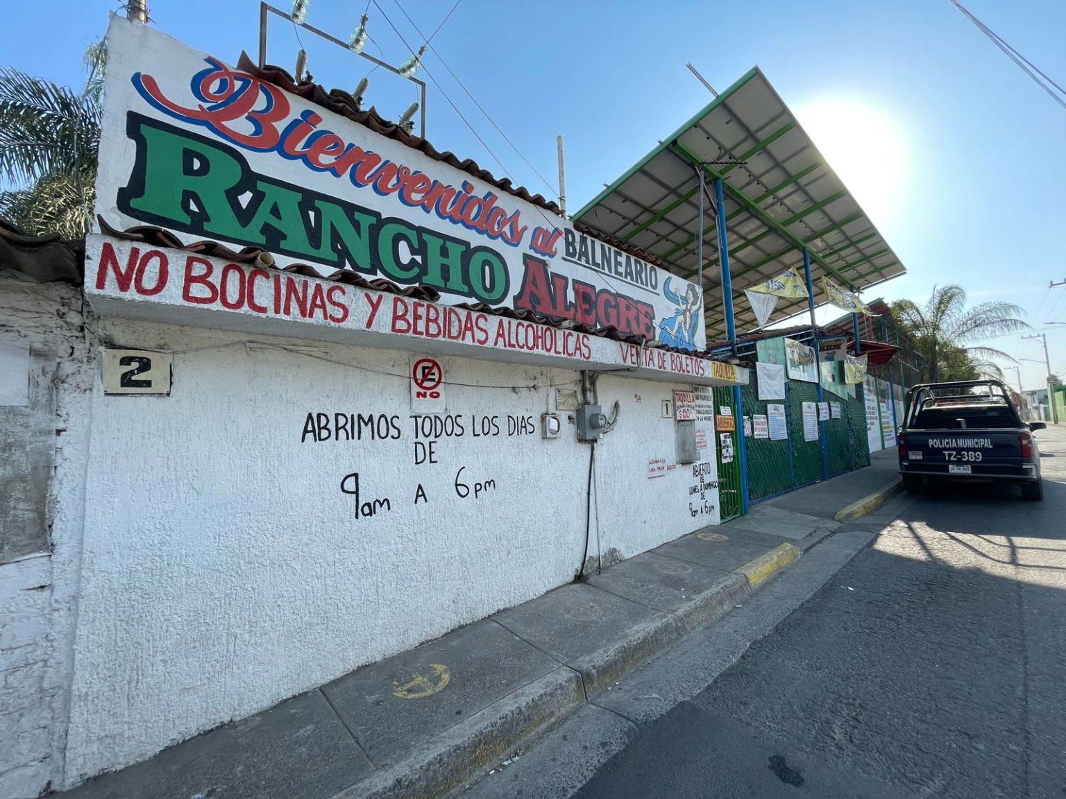 Muere menor dentro del balneario Rancho Alegre en Tlajomulco - Tráfico ZMG