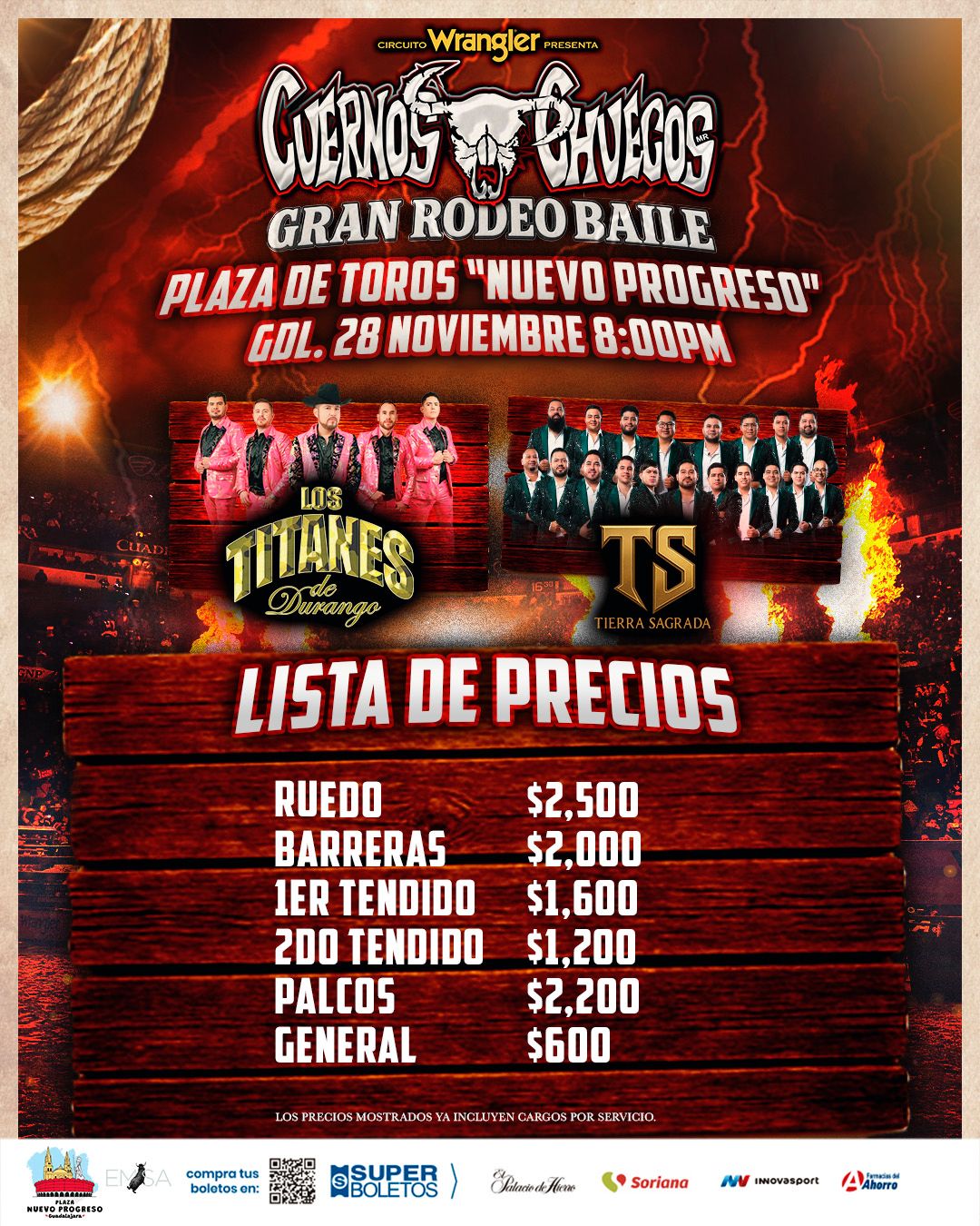 “Gran Rodeo Baile Cuernos Chuecos” llega a Guadalajara: rodeo, música y ...